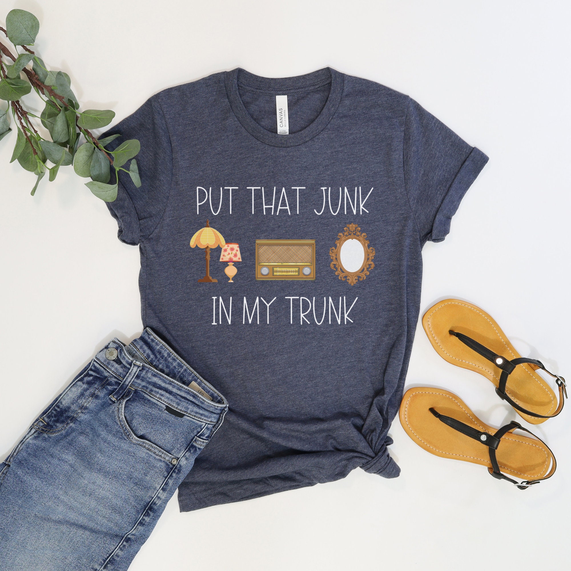 Put That Junk in My Trunk Shirt, Thrifting Shirt, Garage Sale Tee, Yard ...
