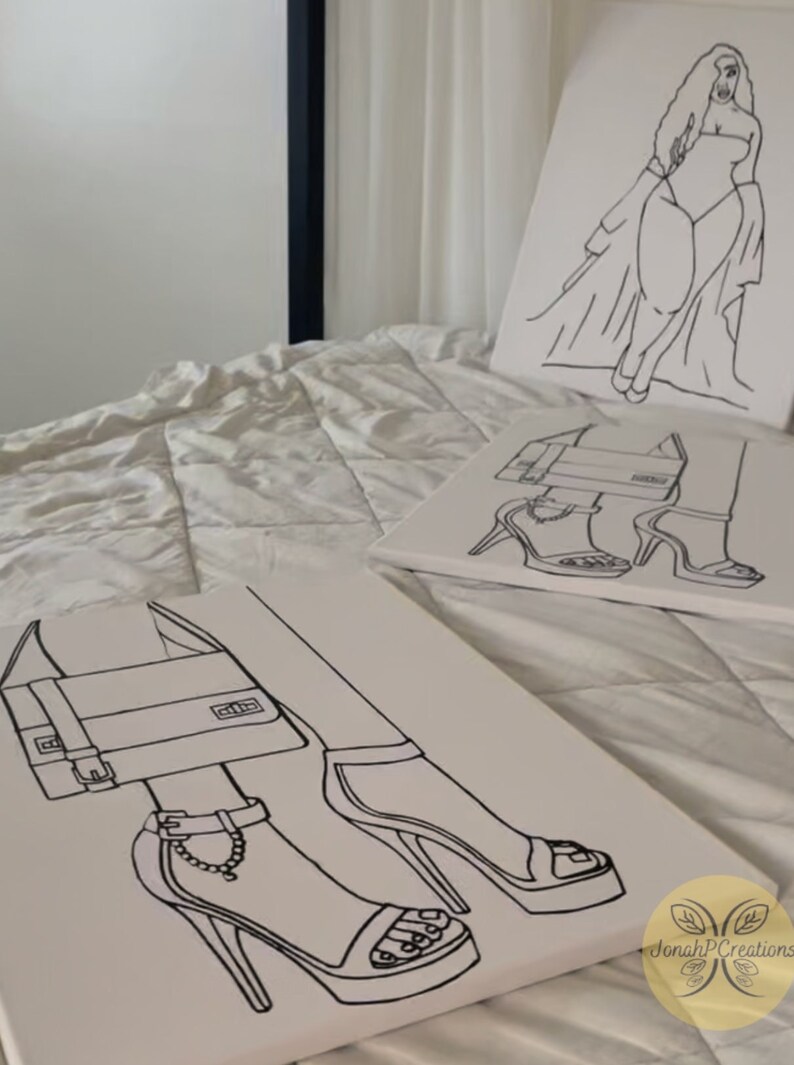 Pre-made Canvas - Etsy