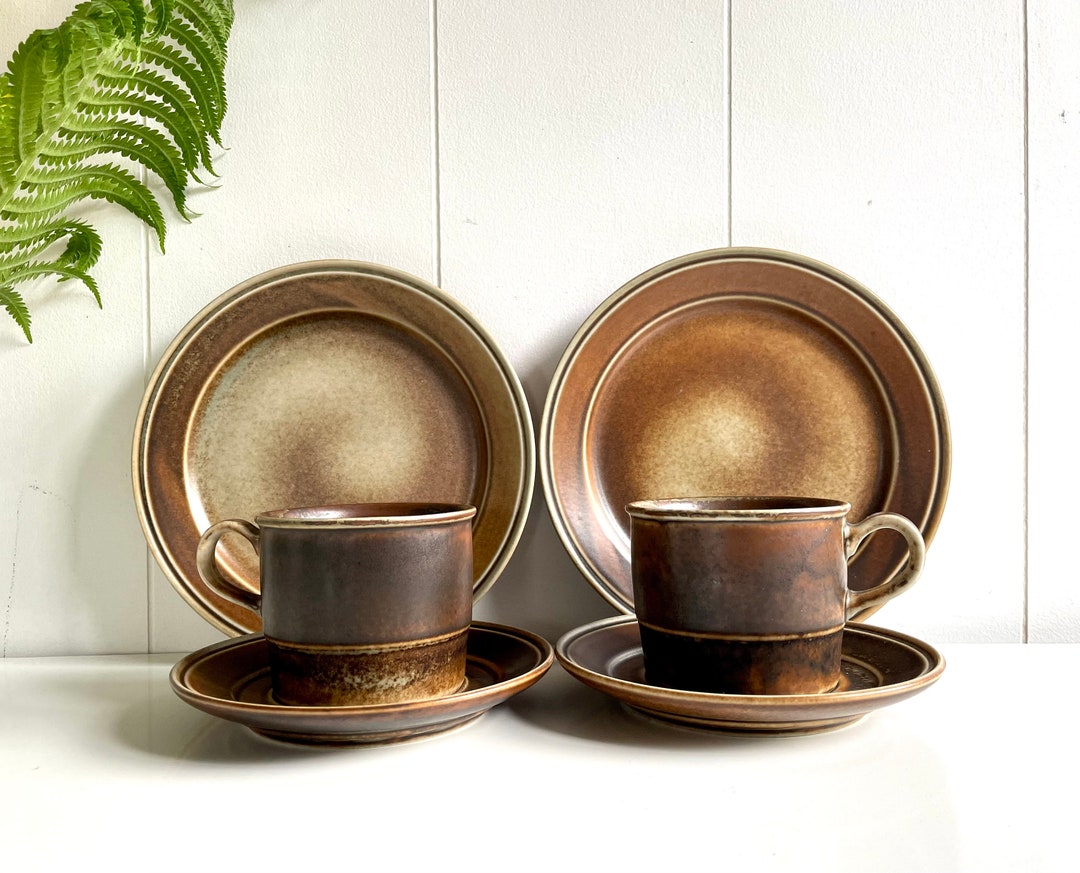 Porsgrund Norway Tea Set, 1970s LAVA Design by Eystein Sandnes, MCM ...