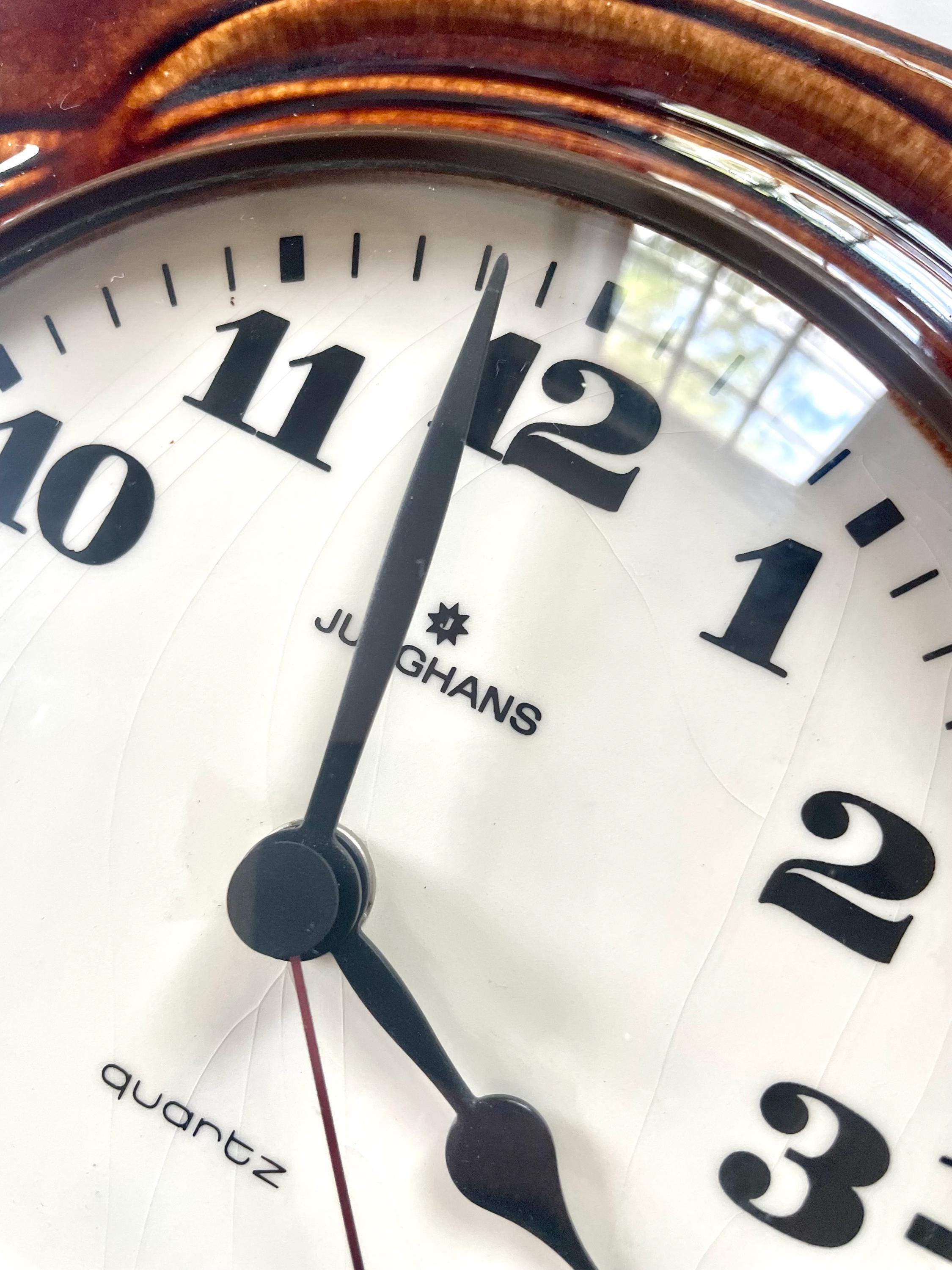 Junghans Ceramic Kitchen Clock, Germany 1970s, Vintage. - Etsy