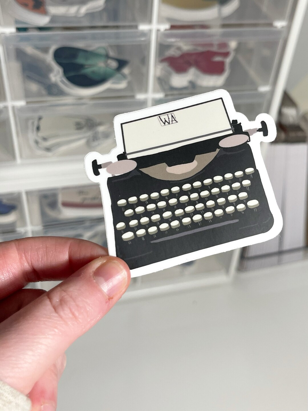 Typewriter | Wednesday Adams | Sticker - Etsy