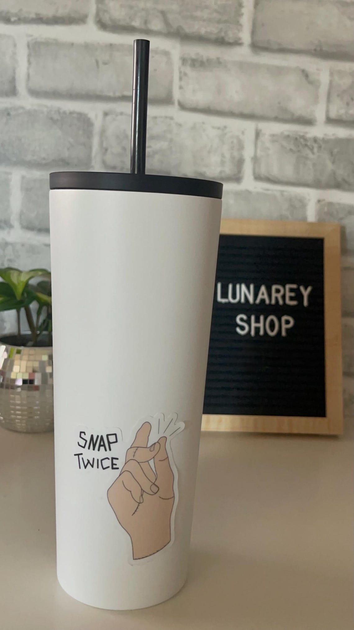 Snap Twice | Thing | Wednesday | Hand | Vinyl | Sticker - Etsy