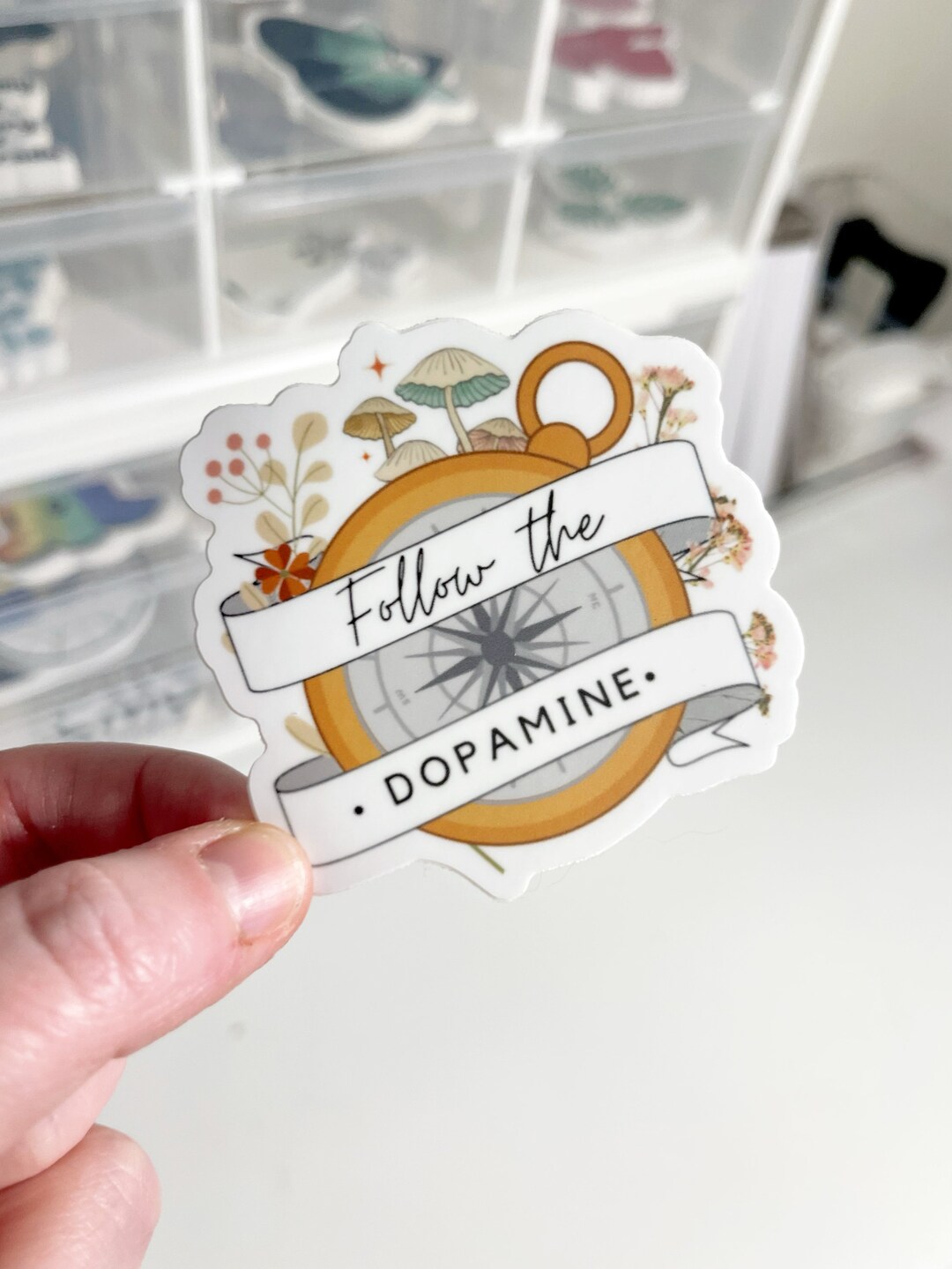 Follow the Dopamine | ADHD | Neurodivergent | Sticker | Vinyl - Etsy