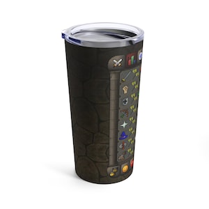 Max Stats - Old School Runescape 20 Oz Tumbler - OSRS Nostalgia ...