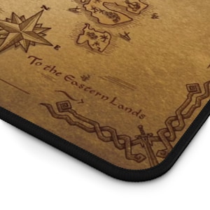 Custom Osrs Desk Mat, Runescape World Map Mouse Pad, Gift Idea - Etsy