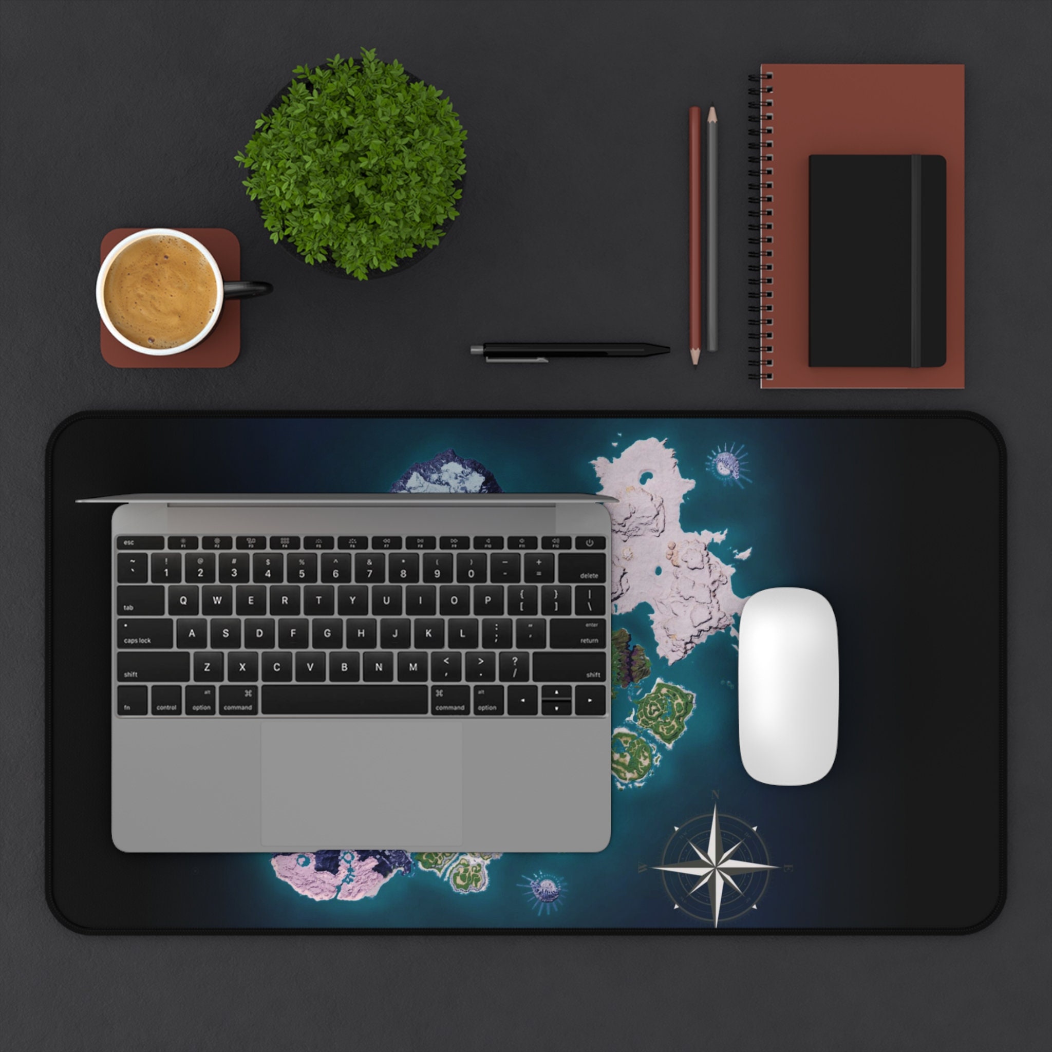 Pal Gaming World Map Desk Mat, Dinosaur Mouse Pad, Monster Mousepad ...