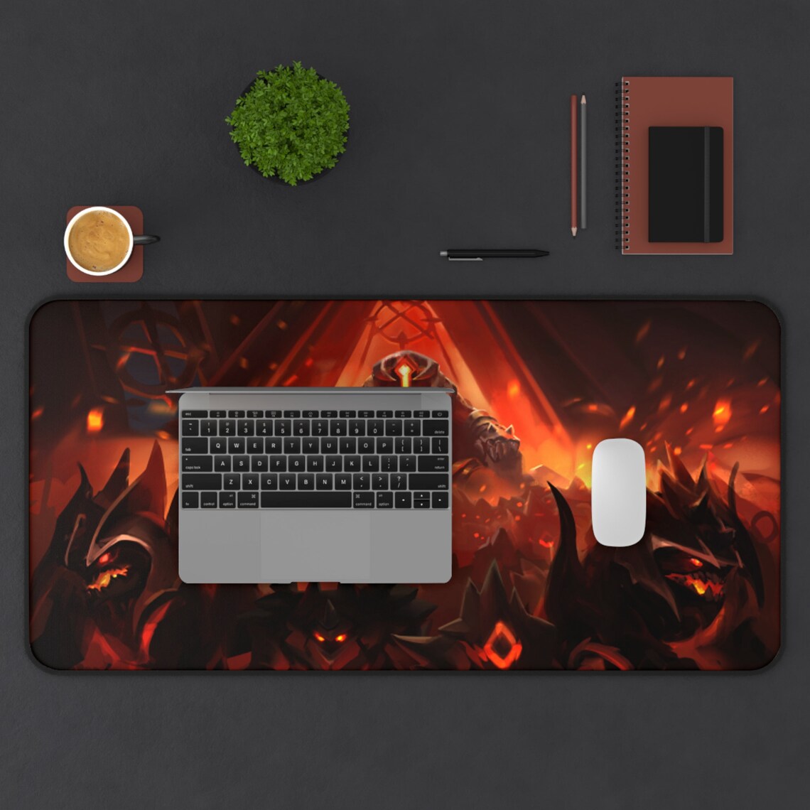 Custom Osrs Desk Mat, Zuk Runescape Mouse Pad, Inferno Boss Deskmat - Etsy