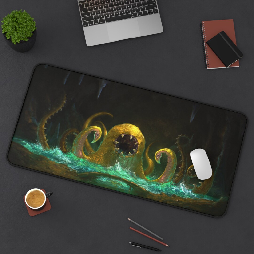 Custom Osrs Desk Mat, Kraken Runescape Mouse Pad, Gift for Him - Etsy