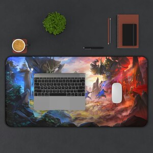 Custom Osrs Desk Mat, Soul Wars Battle Runescape Mouse Pad, Avatar of ...