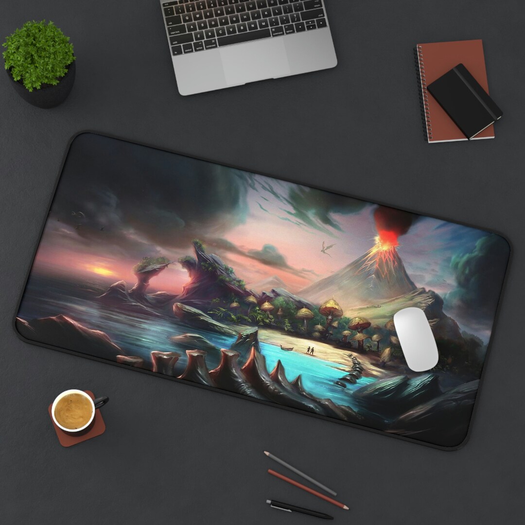 Custom Osrs Desk Mat, Runescape Fossil Island Mouse Pad, Gift Idea - Etsy