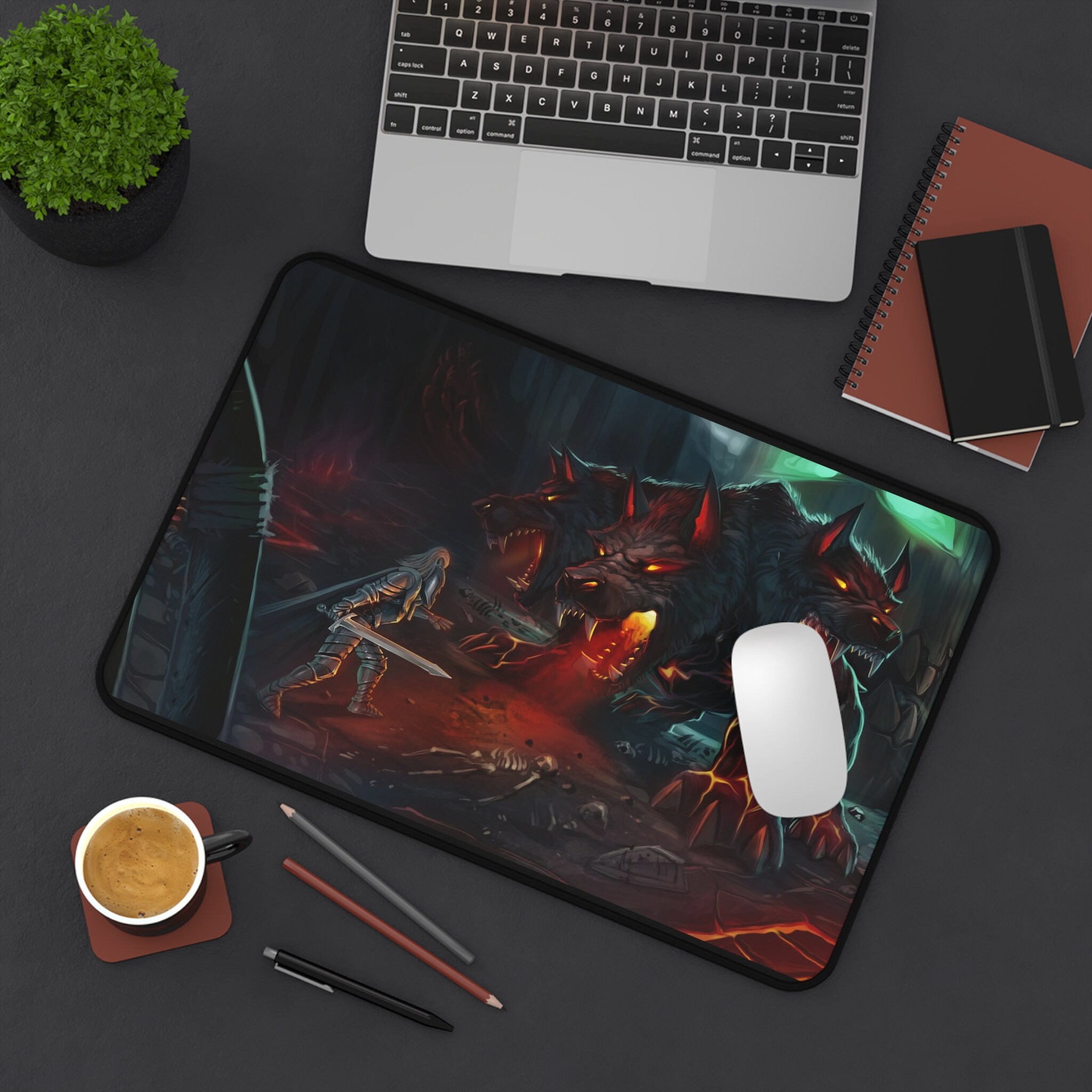 Custom Osrs Desk Mat, Cerberus Runescape Mouse Pad, Gift for Him - Etsy