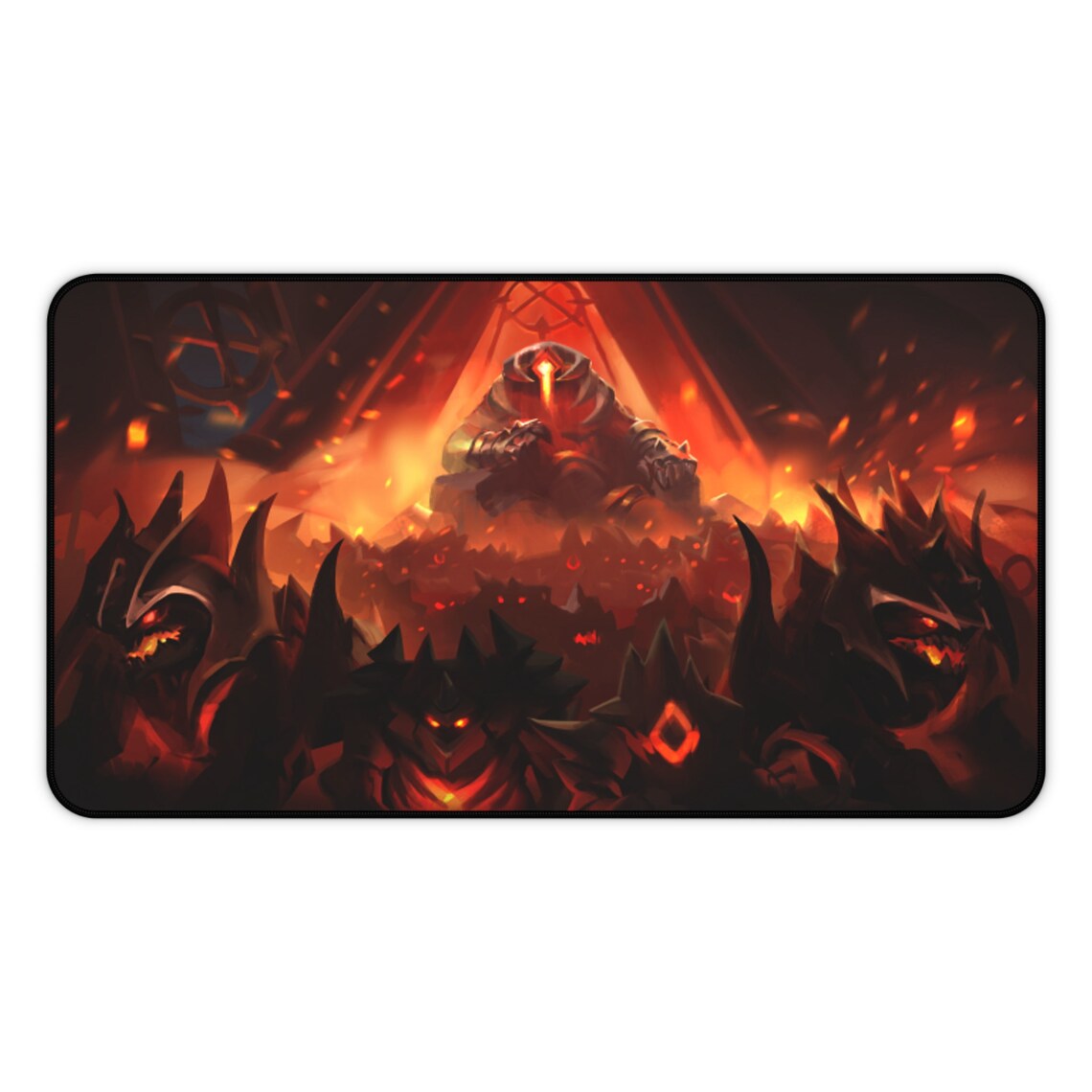 Custom Osrs Desk Mat, Zuk Runescape Mouse Pad, Inferno Boss Deskmat - Etsy