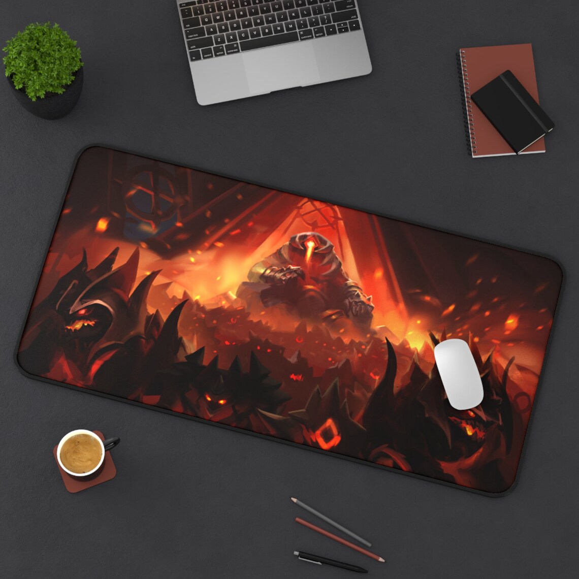 Custom Osrs Desk Mat, Zuk Runescape Mouse Pad, Inferno Boss Deskmat - Etsy