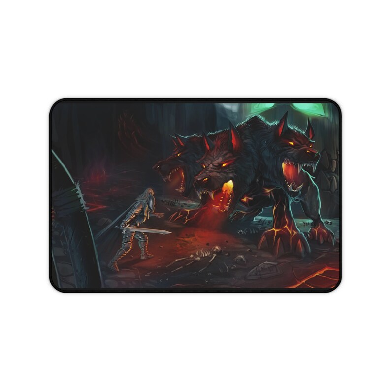 Custom Osrs Desk Mat, Cerberus Runescape Mouse Pad, Gift for Him - Etsy