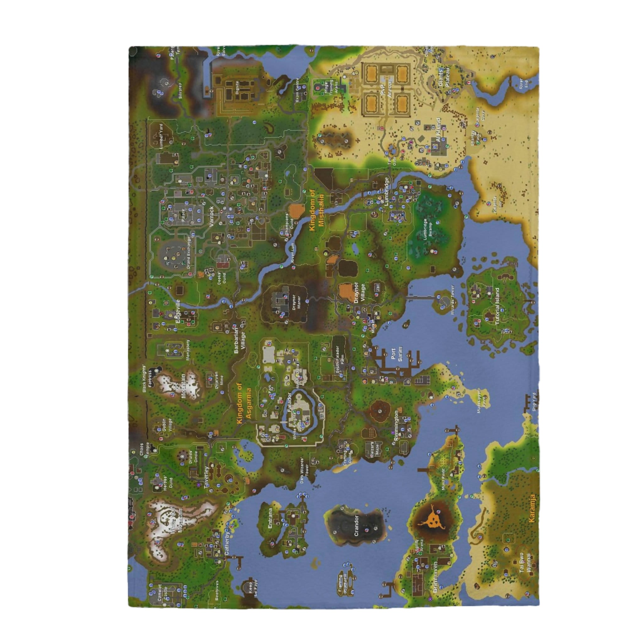 Runescape World Map