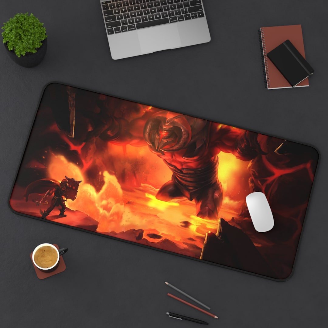 Custom Osrs Desk Mat, Zuk Inferno Runescape Mouse Pad, Gift for Him - Etsy