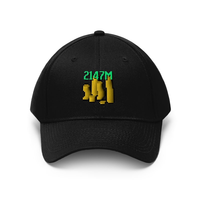 Old School Runescape Max Cash Stack Embroidered Hat OSRS - Etsy
