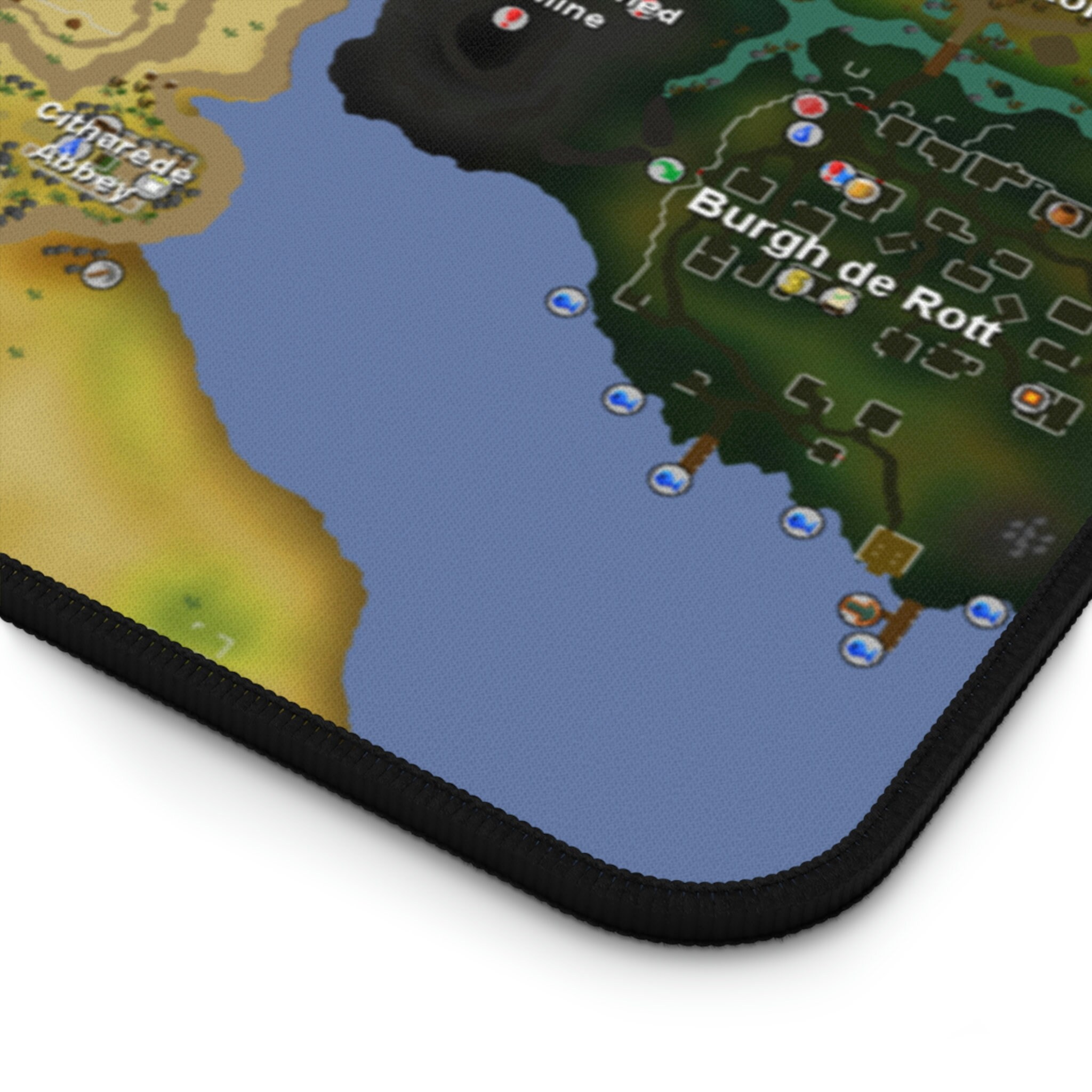 Custom Osrs Desk Mat Runescape World Map Mouse Pad Free to - Etsy Australia