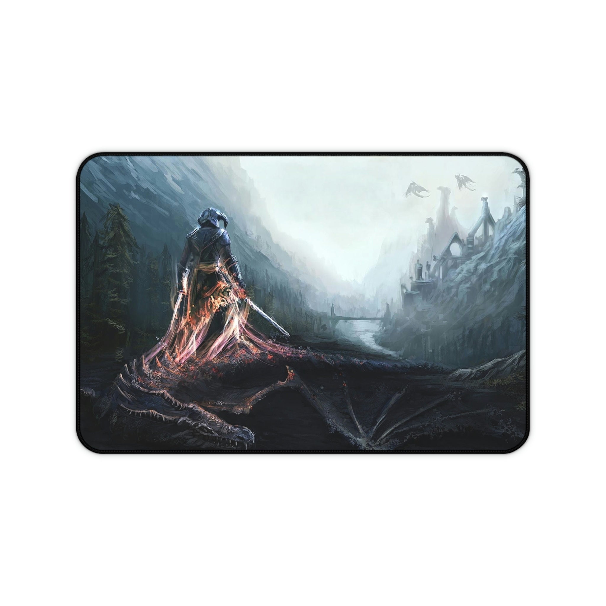 Custom Skyrim Desk Mat, Elder Scrolls V Mouse Pad, Gift for Him - Etsy