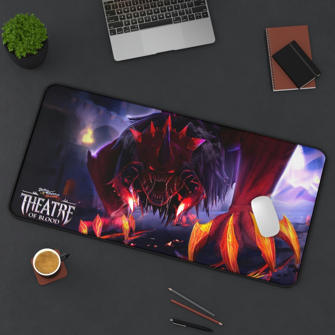 Custom Osrs Desk Mat, Tob Theatre of Blood Runescape Mouse Pad, Gift ...