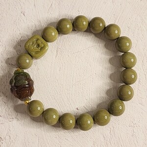 Alashan Agate Mermaid Charm Bracelet - Etsy