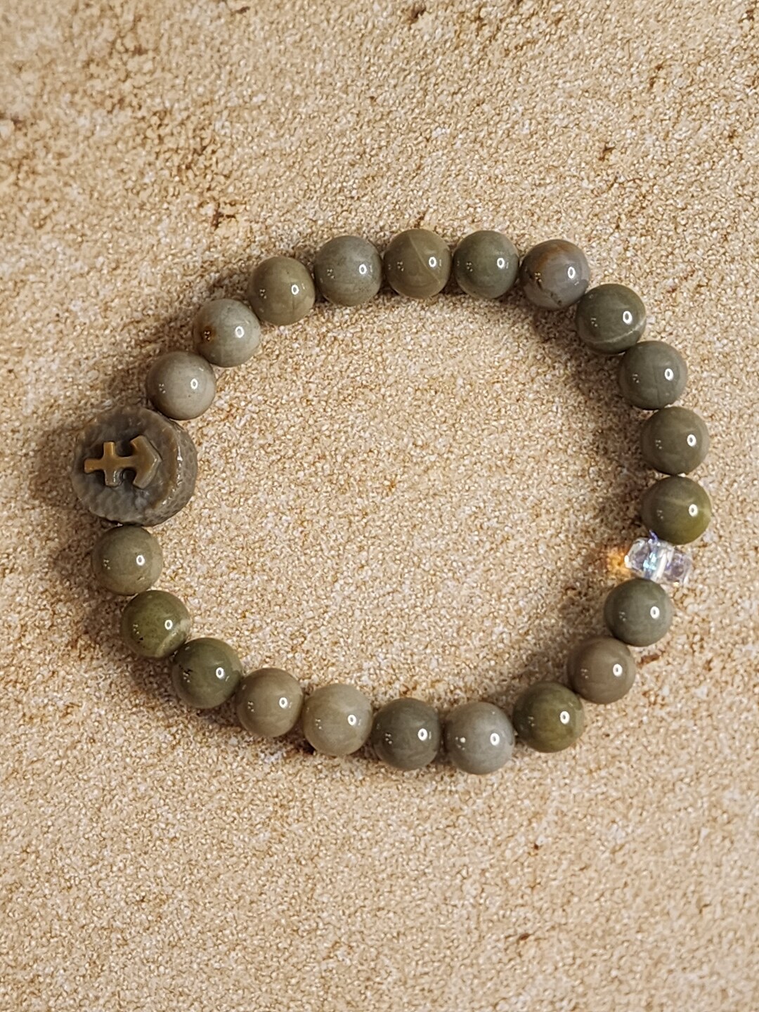 Alashan Agate Sagittarius Charm Zodiac Bracelet - Etsy