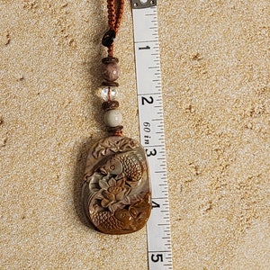 Alashan Agate Koi Fish Keychain & Bag Charm - Etsy