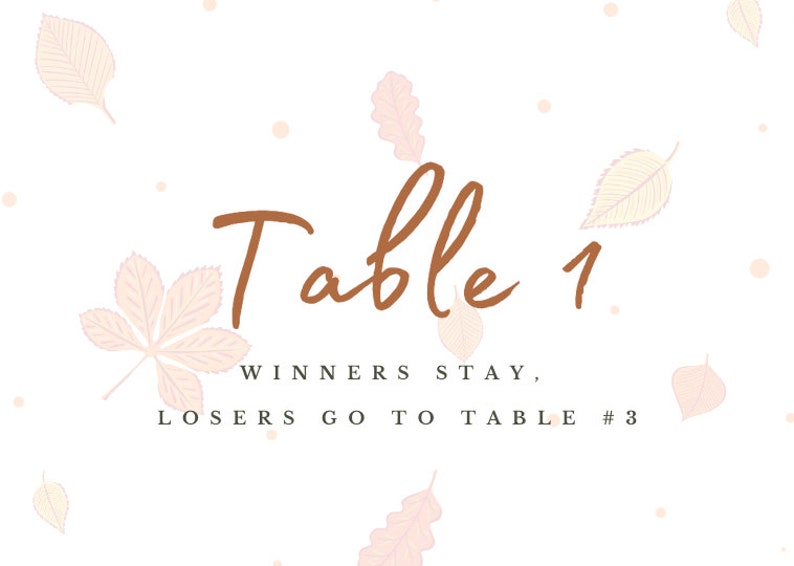 Fall-themed Bunco Printables - ALL ITEMS NEEDED! - Etsy