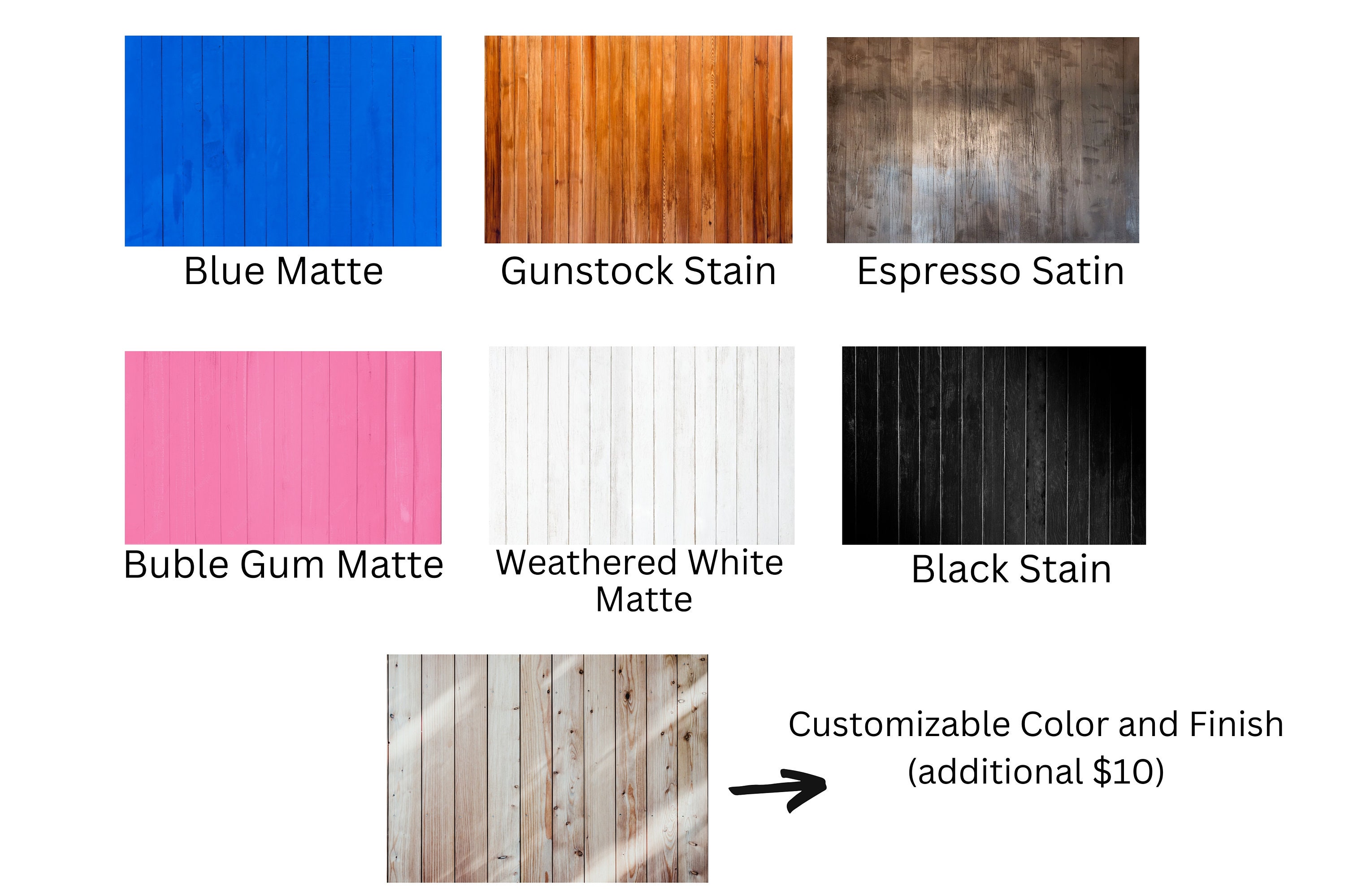 Wood Backdrop Panel Wall Decor Picture Frame House Warming Gift Wood ...