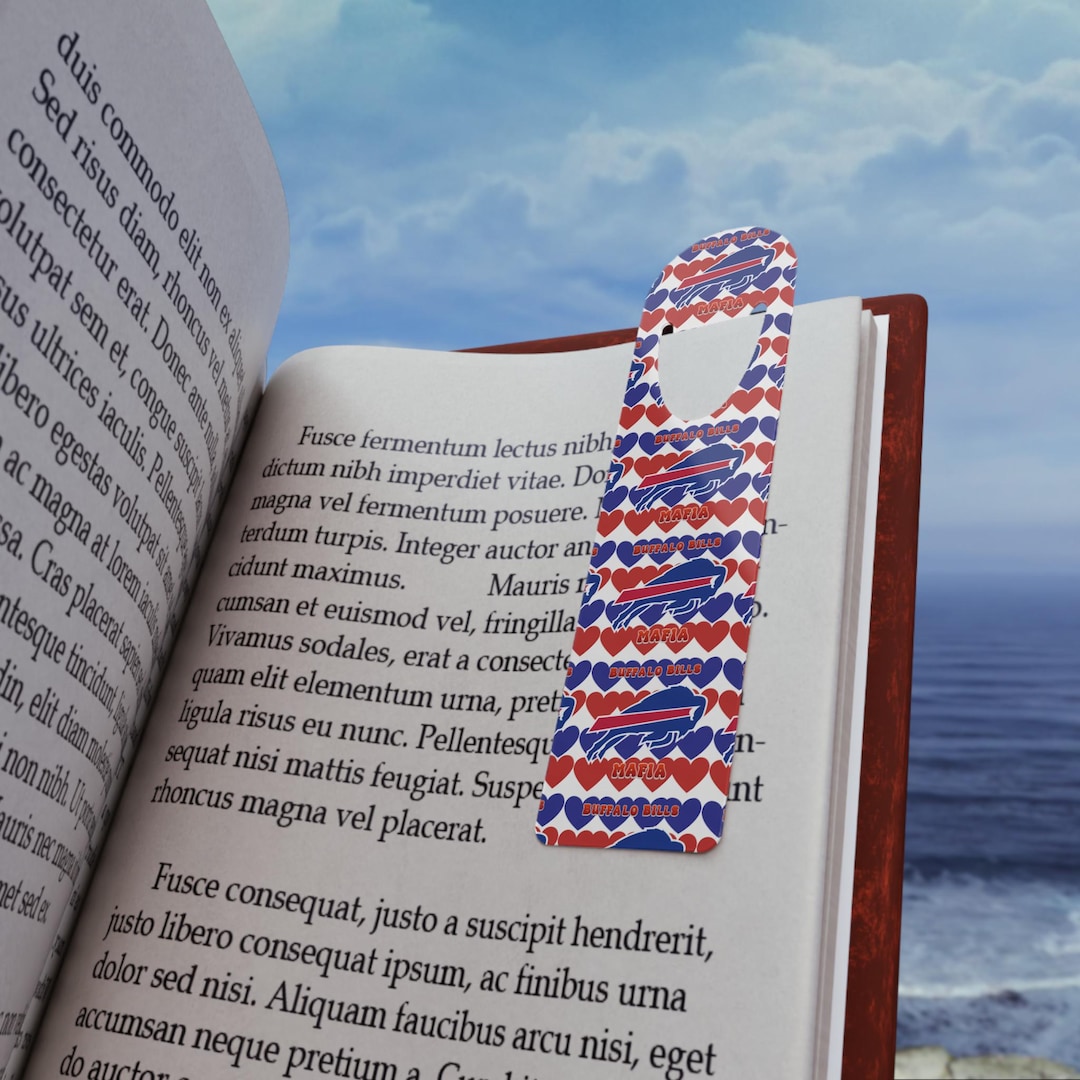 Buffalo Bills Bookmark: Team Spirit Aluminum Football Gift - Etsy