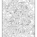 Inspirational Quotes Coloring Book 100 Pages - Etsy