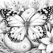 55 Easter Butterfly Coloring Pages, Coloring Book, Adult Coloring Book ...