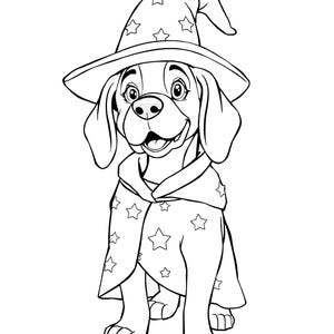 75 Cute Beagle Dress up Coloring Pages, Coloring Book, Adult Coloring ...