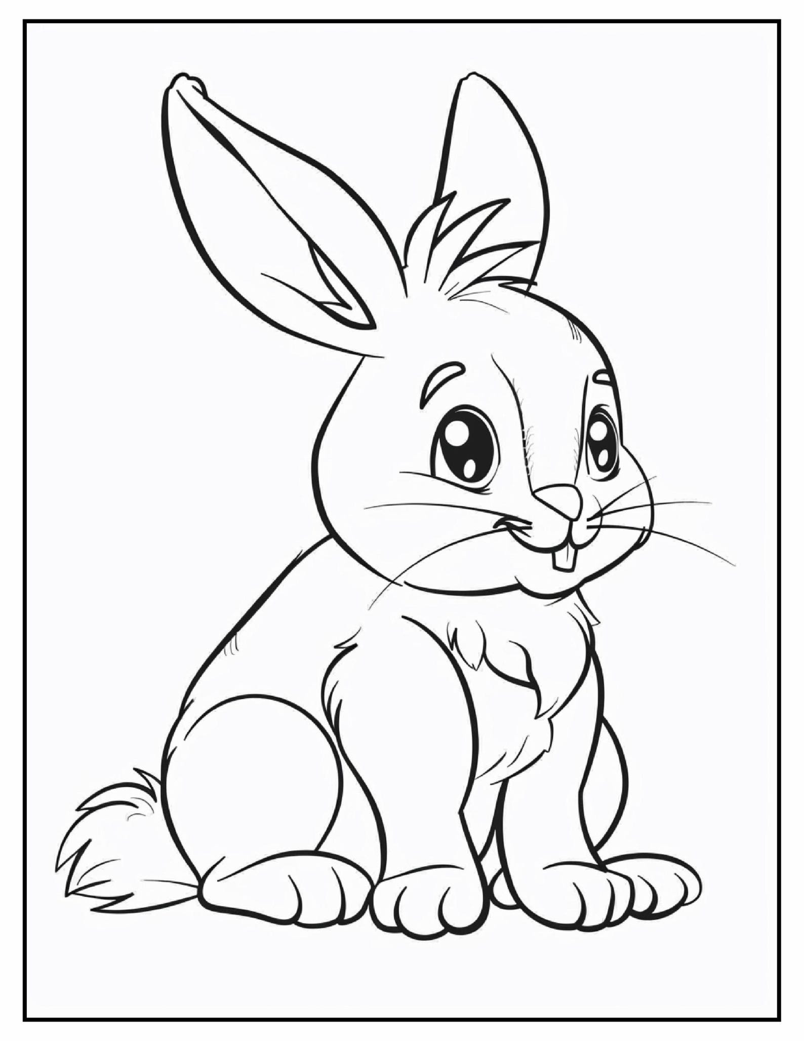 100 Cute Animals Coloring Pages, Coloring Book, Adult Coloring Book ...