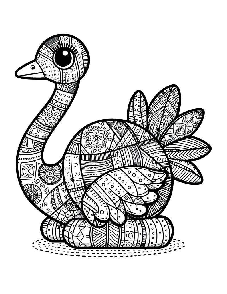 65 Patchwork Toy Animals Coloring Pages, Coloring Book, Adult Color ...