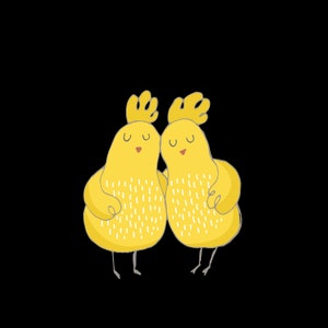 18 Cartoon Chicken Greeting Cards | 4x6 Printable Blank Farm Cards ...