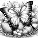 55 Easter Butterfly Coloring Pages | Spring Holiday Coloring Book ...