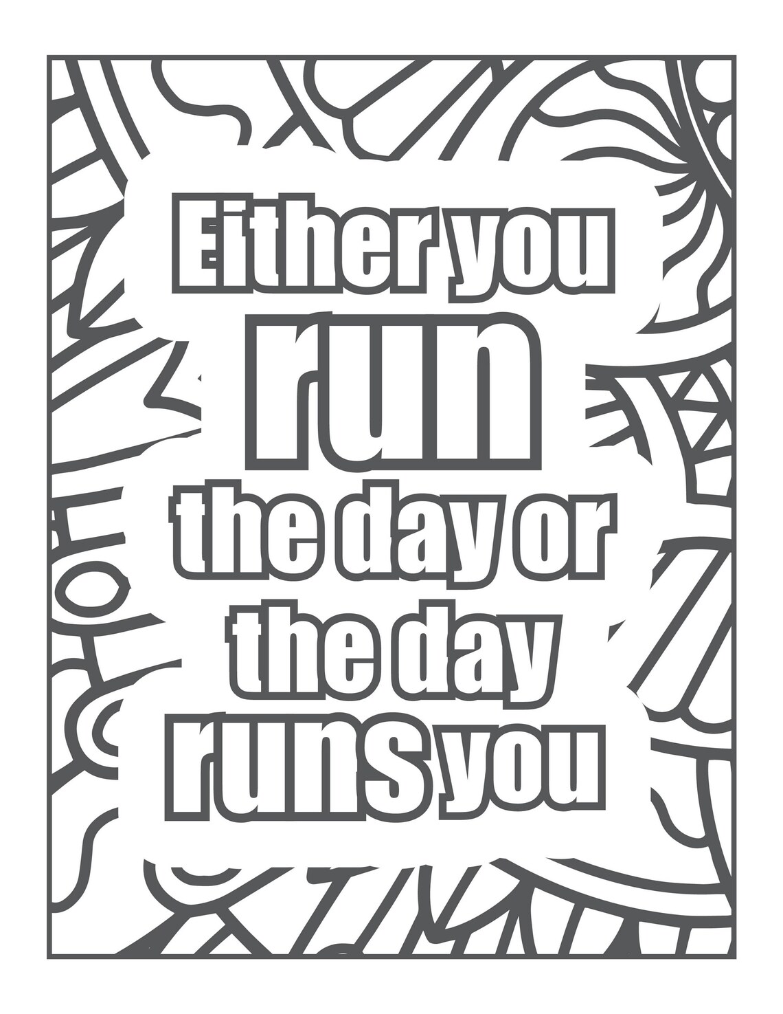 Inspirational Quotes Coloring Book (100 Pages) - Etsy