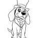 75 Cute Beagle Dress up Coloring Pages, Coloring Book, Adult Coloring ...