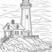 300 Lighthouses & Beaches Coloring Pages | Coastal Scenes Printable ...