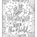 Inspirational Quotes Coloring Book (100 Pages) - Etsy