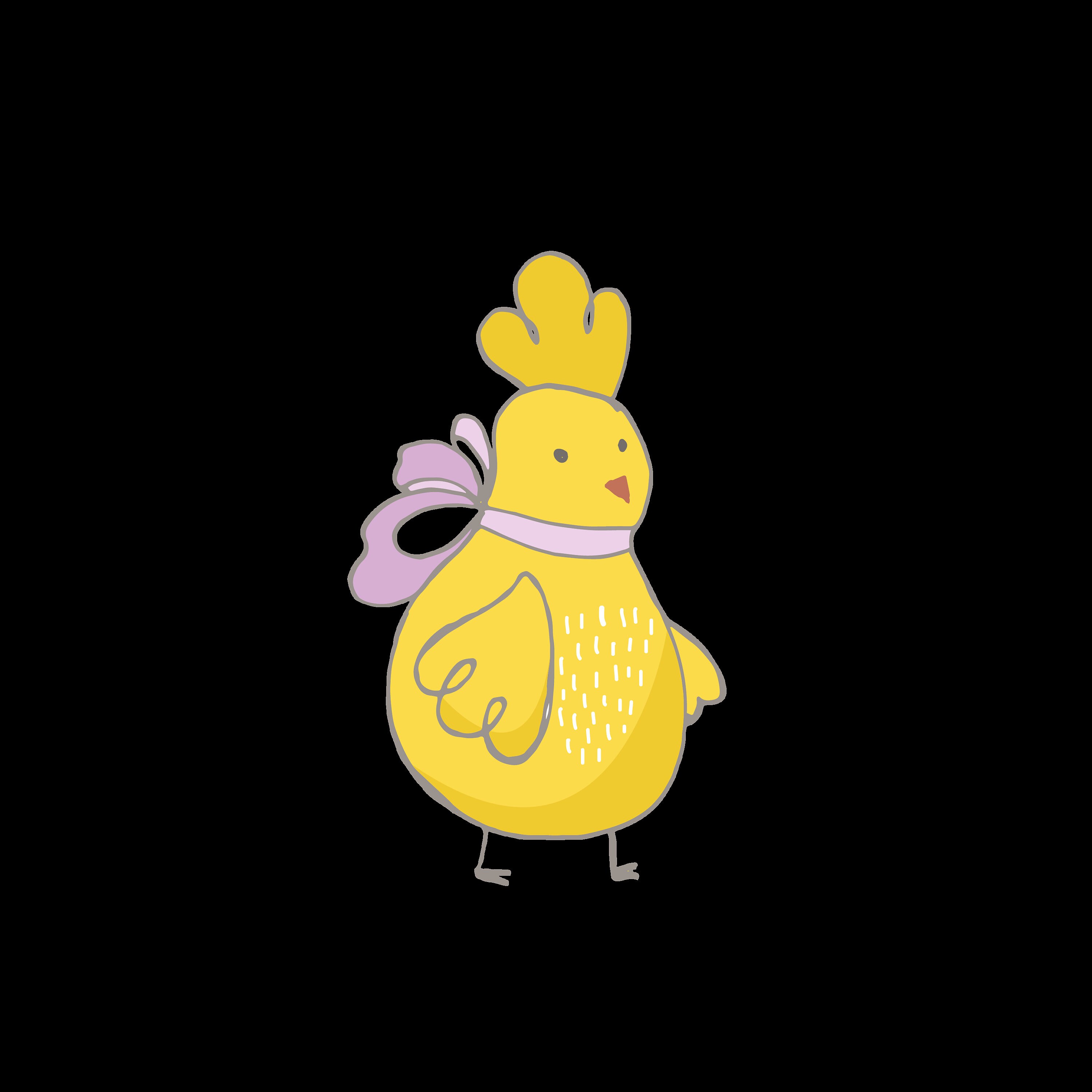 18 Cartoon Chicken Greeting Cards | 4x6 Printable Blank Farm Cards ...