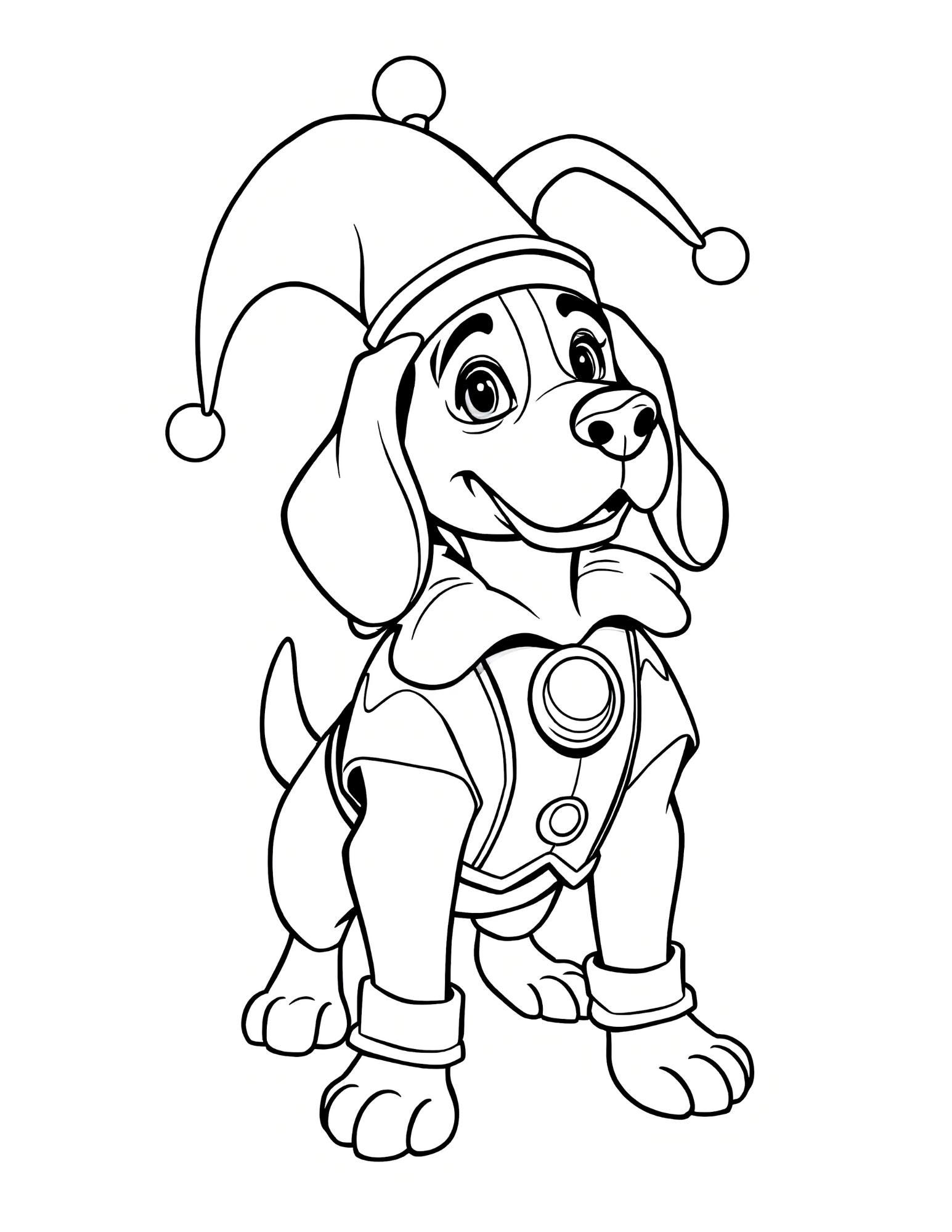 75 Cute Beagle Dress up Coloring Pages, Coloring Book, Adult Coloring ...