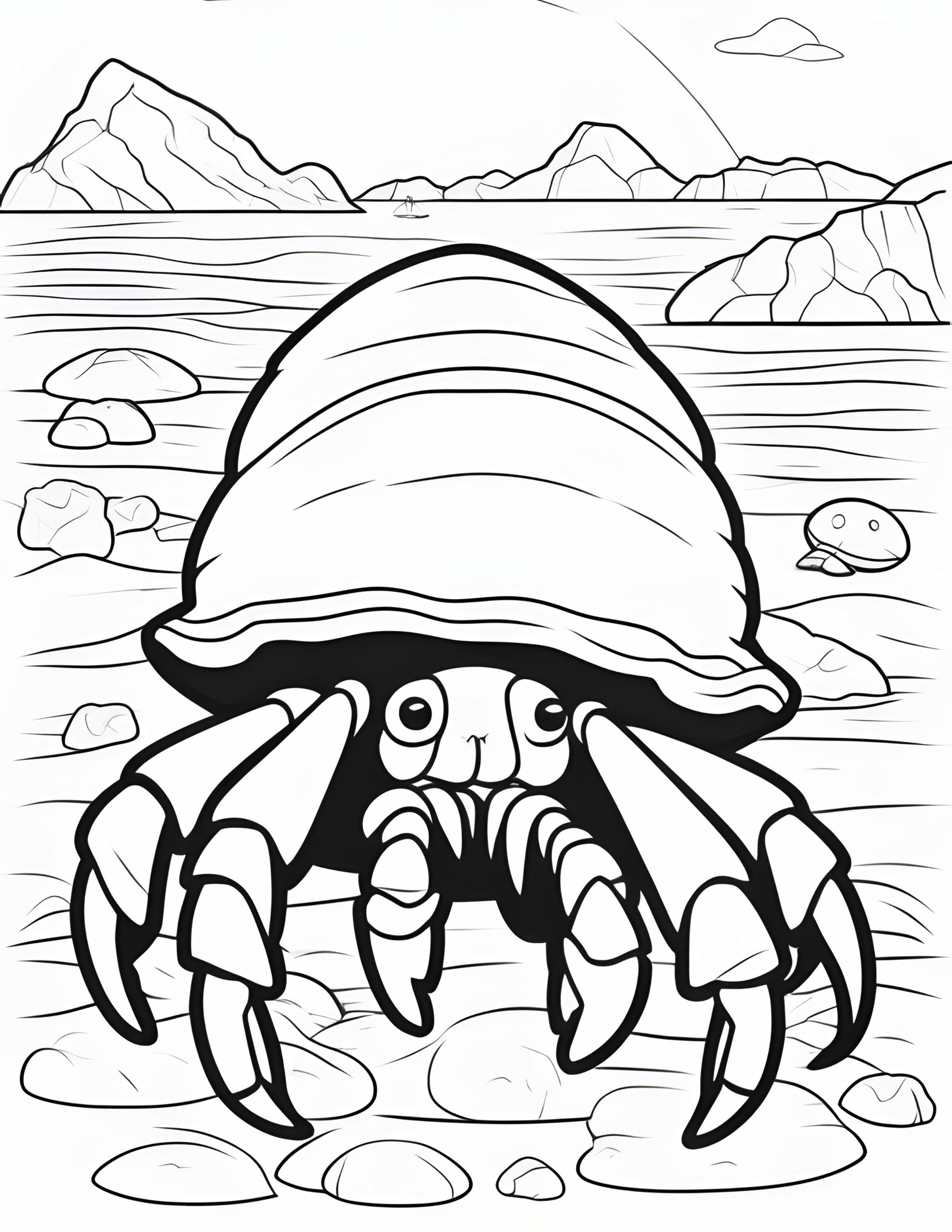 48 Marine Animals Coloring Pages, Sea Animals, Coloring Book, Adult ...