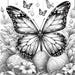 55 Easter Butterfly Coloring Pages | Spring Holiday Coloring Book ...