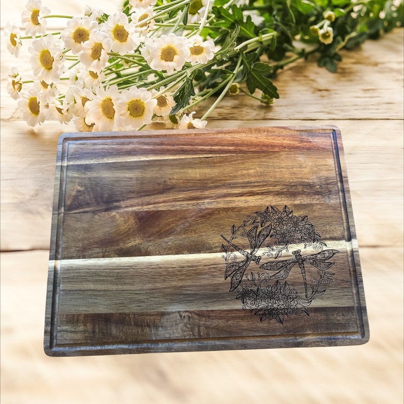 Dragonfly Cutting Board #2 - Etsy