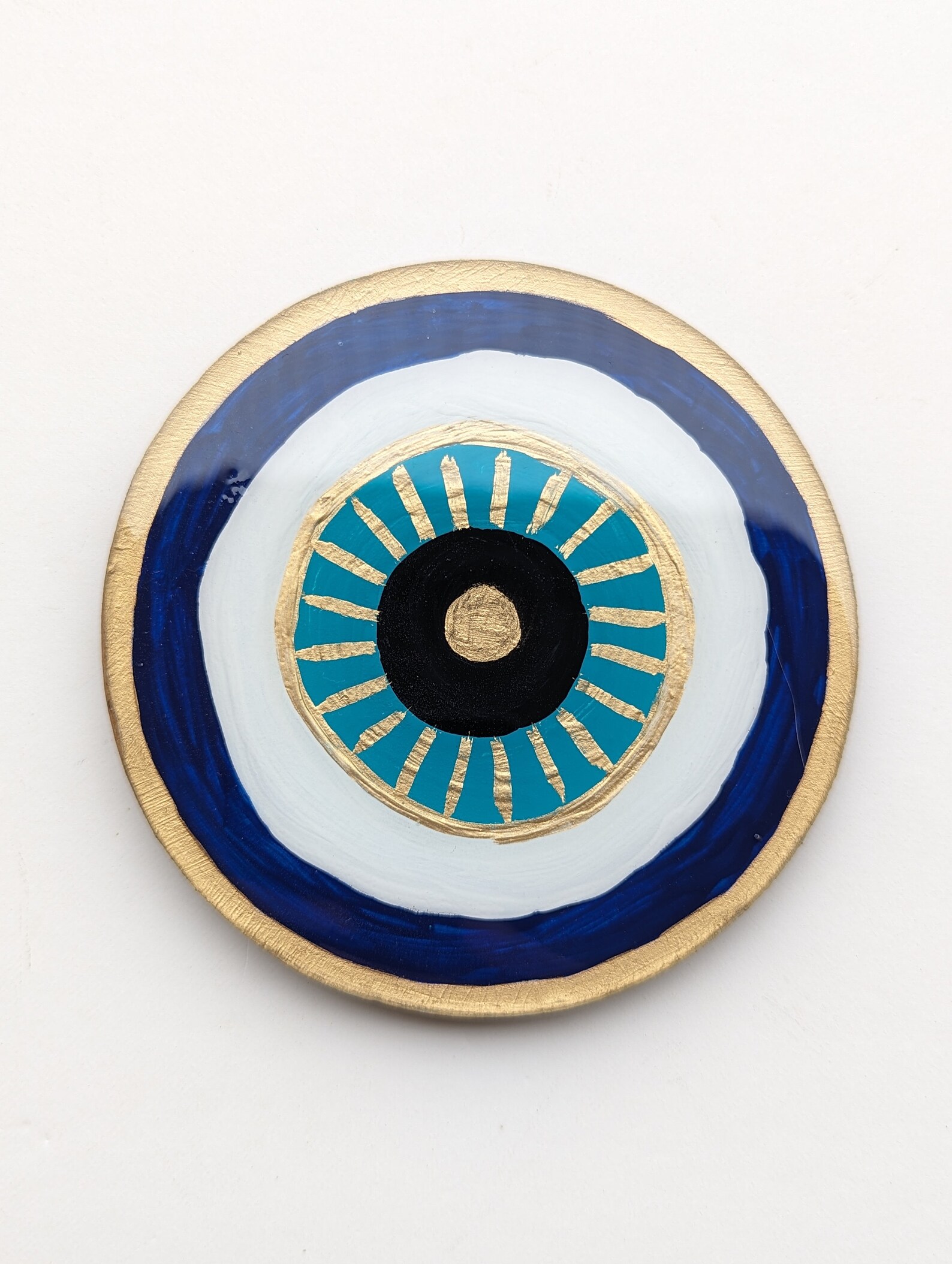Hand-made Evil Eye Fridge Magnet - Etsy