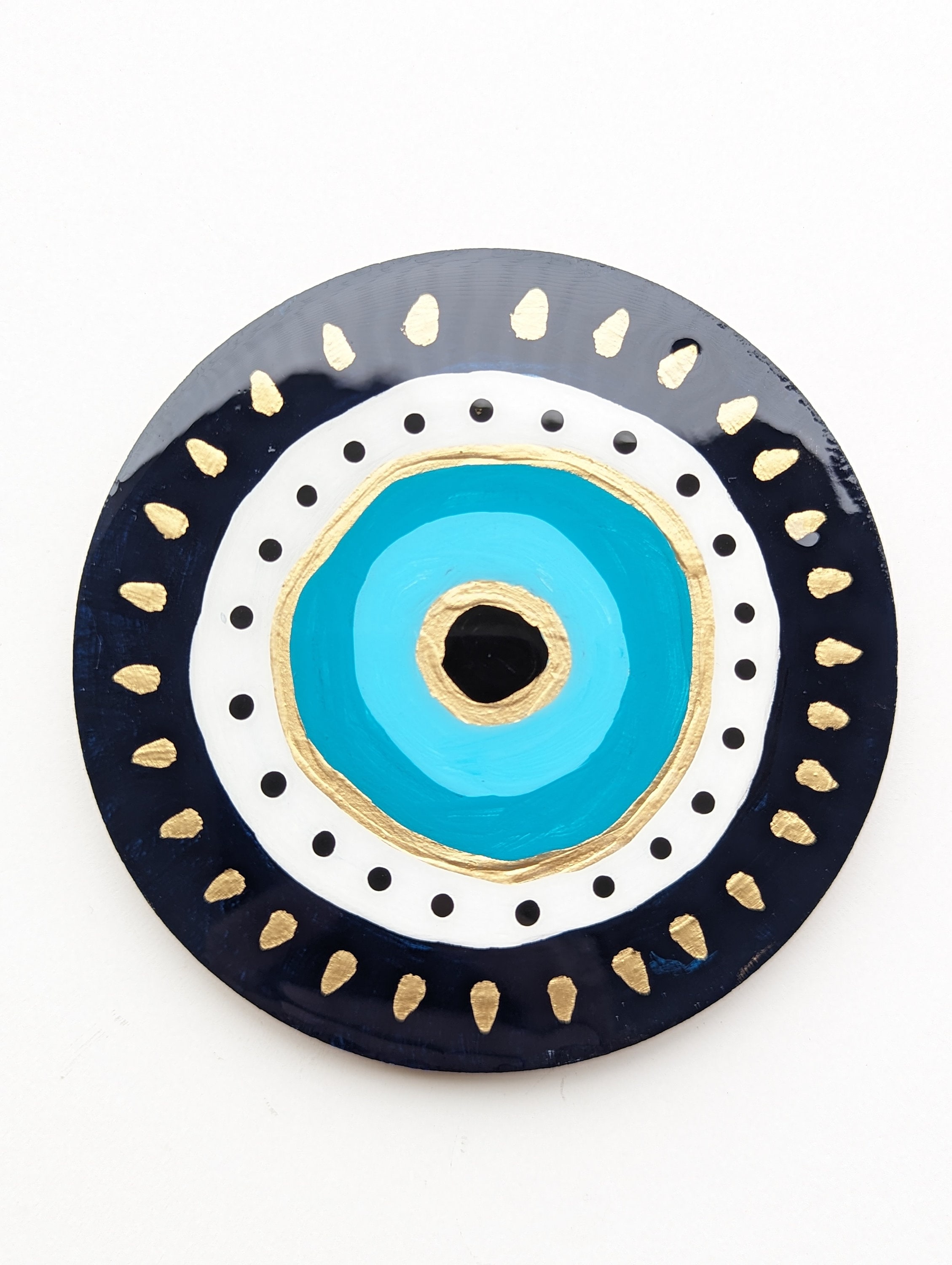 Hand-made Evil Eye Fridge Magnet - Etsy