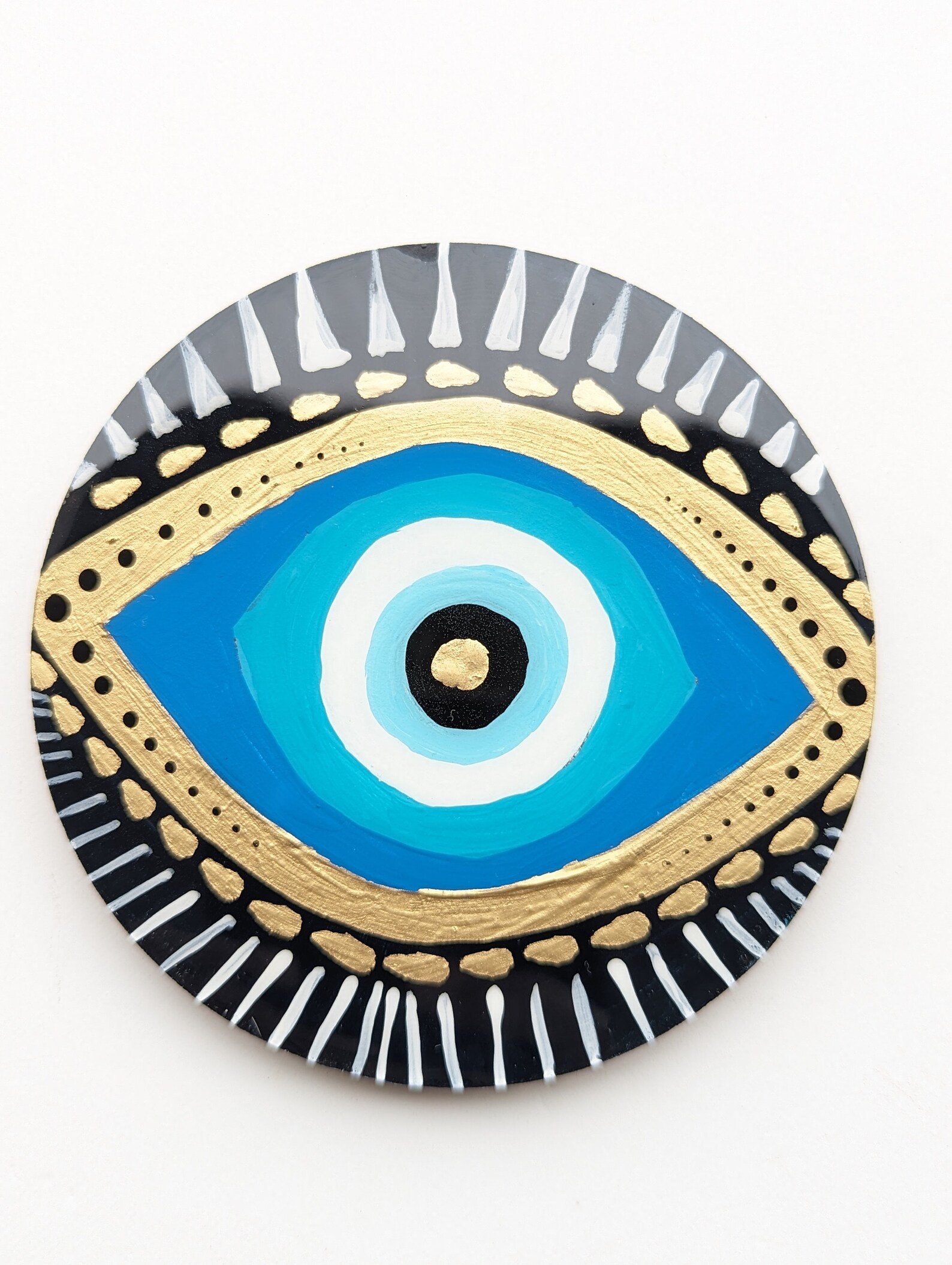 Hand-made Evil Eye Fridge Magnet - Etsy