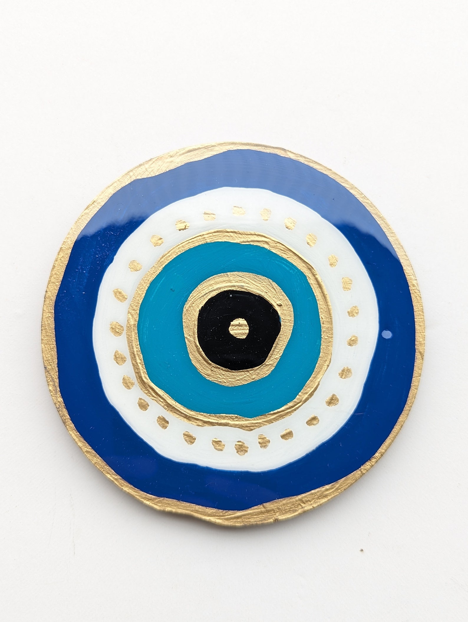 Hand-made Evil Eye Fridge Magnet - Etsy